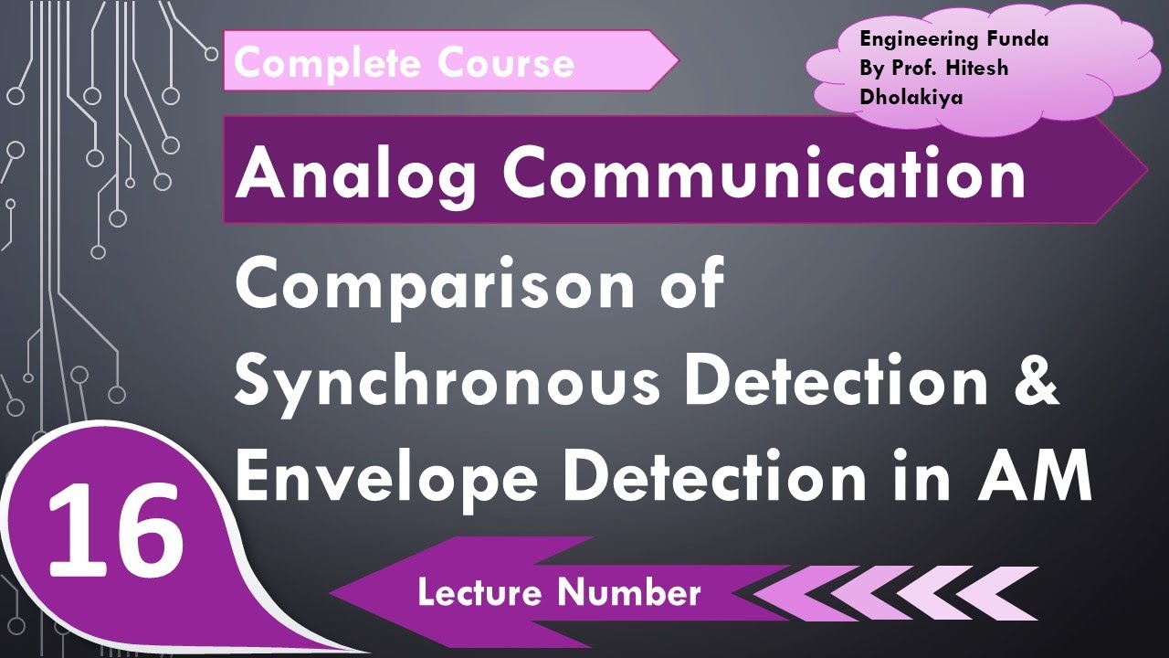 Comparison of Synchronous detection and Envelope detection in ...