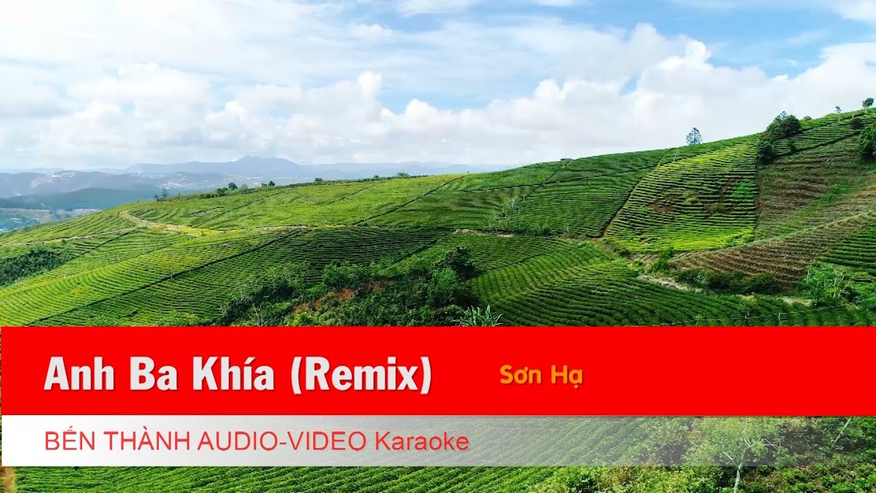 [Karaoke] Anh Ba Khía (Remix) - Sơn Hạ | Beat Chuẩn - YouTube