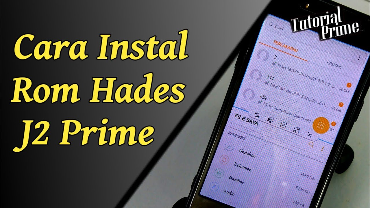 Cara instal rom hades j2 prime - YouTube