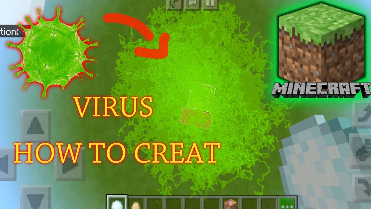 Virus command in Minecraft by RG GAMING - YouTube