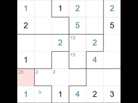 How to solve a Suguru puzzle - YouTube
