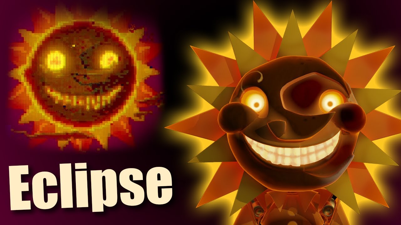 Making Solar Eclipse (Daycare Attendant) Security Breach model (FNAF Speed Modeling) - YouTube