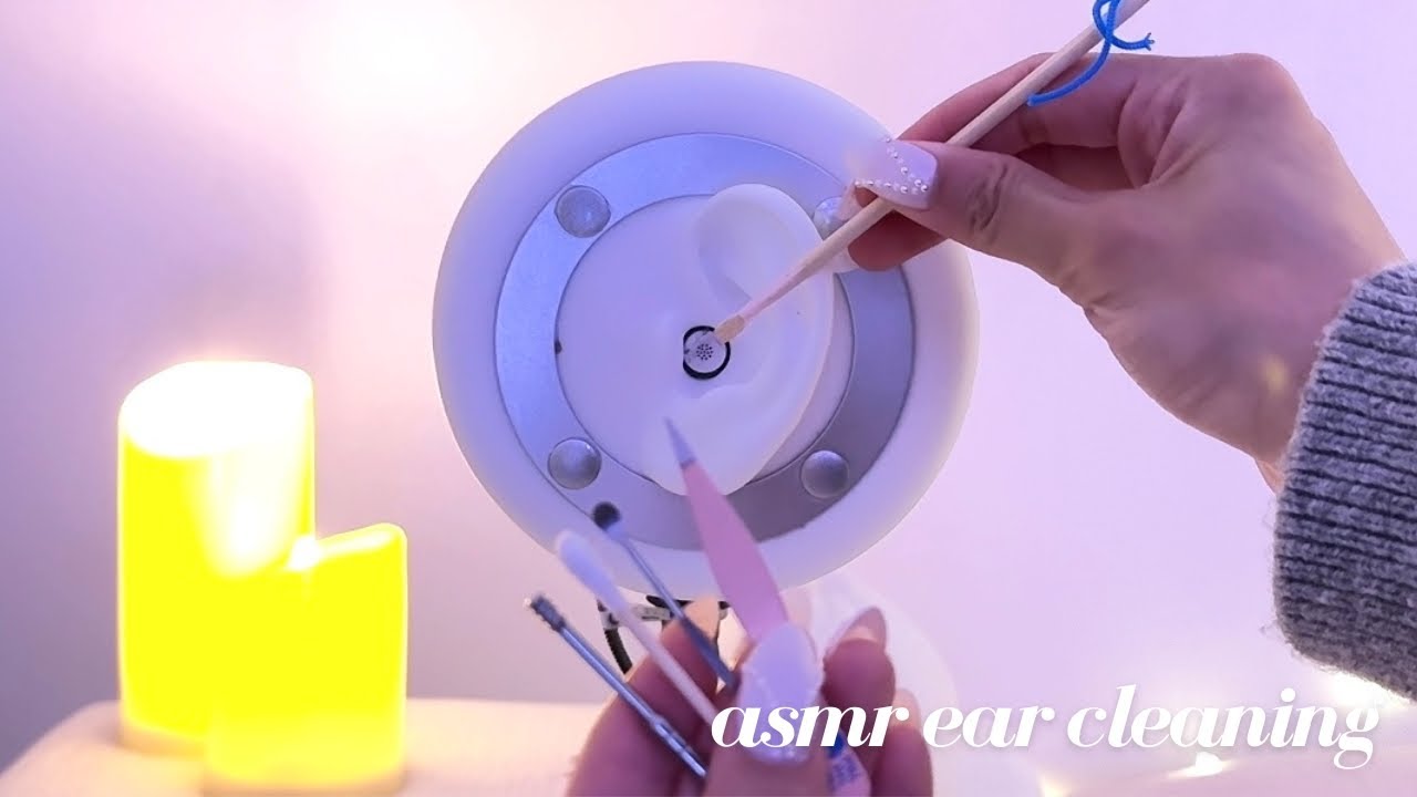 ASMR the most tingly and crispiest ear cleaning [Cozy Ambiance - NO ...