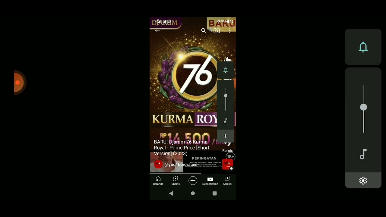 iklan rokok djarum 76 kurma royal prime price 2023 - YouTube