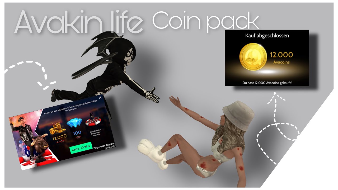 Avakin life| coin pack - YouTube