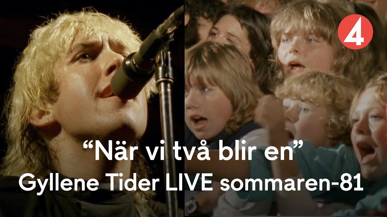 Gyllene Tider ”När vi två blir en” | LIVE 1981 | Från dokumentären ...