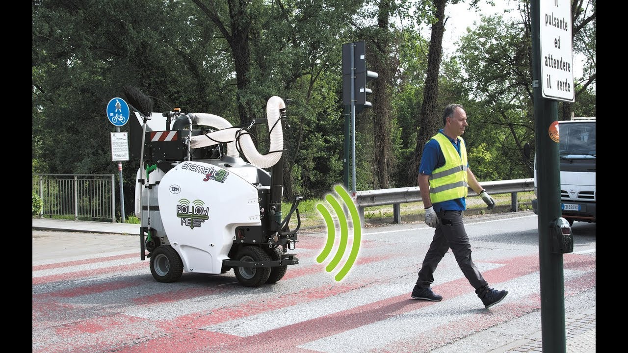 TSM Ariamatic 240 Super - The First Autonomous Driven Outdoor Vacuum ...