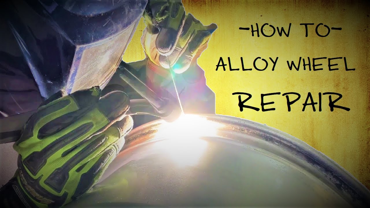 ALLOY WHEEL // HOW TO WELD CRACKS// TIG welding ALUMINIUM ...