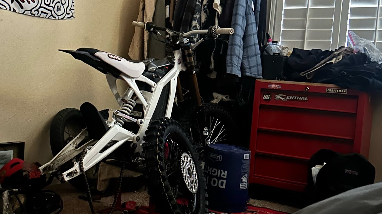 Upgrading and riding surron light bee x “prickly moto brake ...