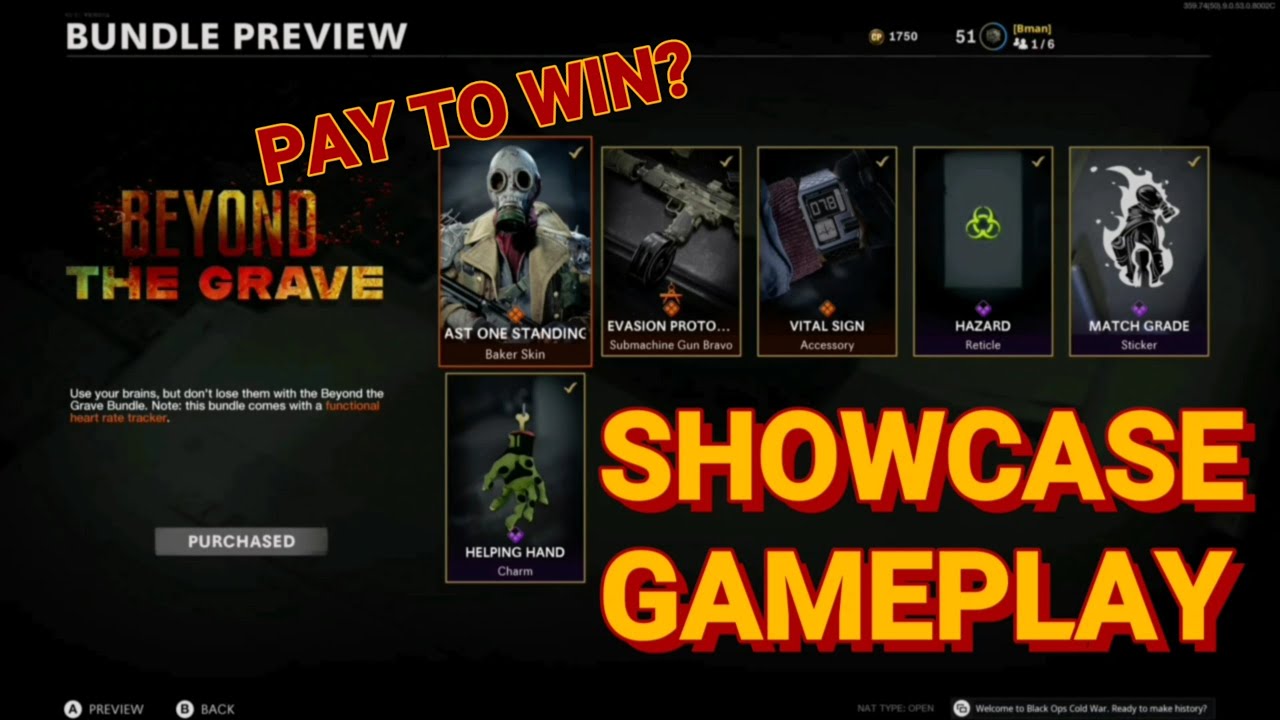 WARZONE CW BEYOND THE GRAVE BUNDLE SHOWCASE WITH GAMEPLAY. TESTING THE ...