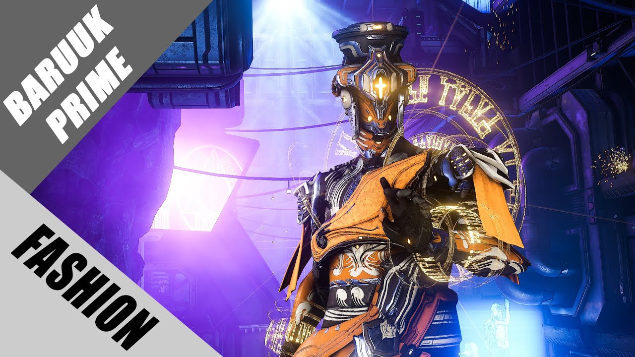 Warframe | Fashion Frame | Baruuk Prime : Cyberized Virtue - YouTube