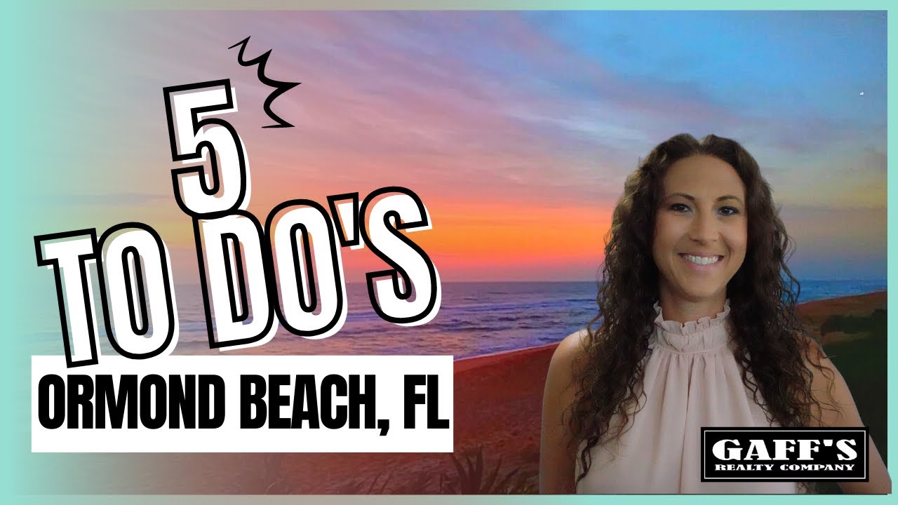🌴 Ormond Beach Florida 🌴 Things To Do | Realtor Tiffany - YouTube