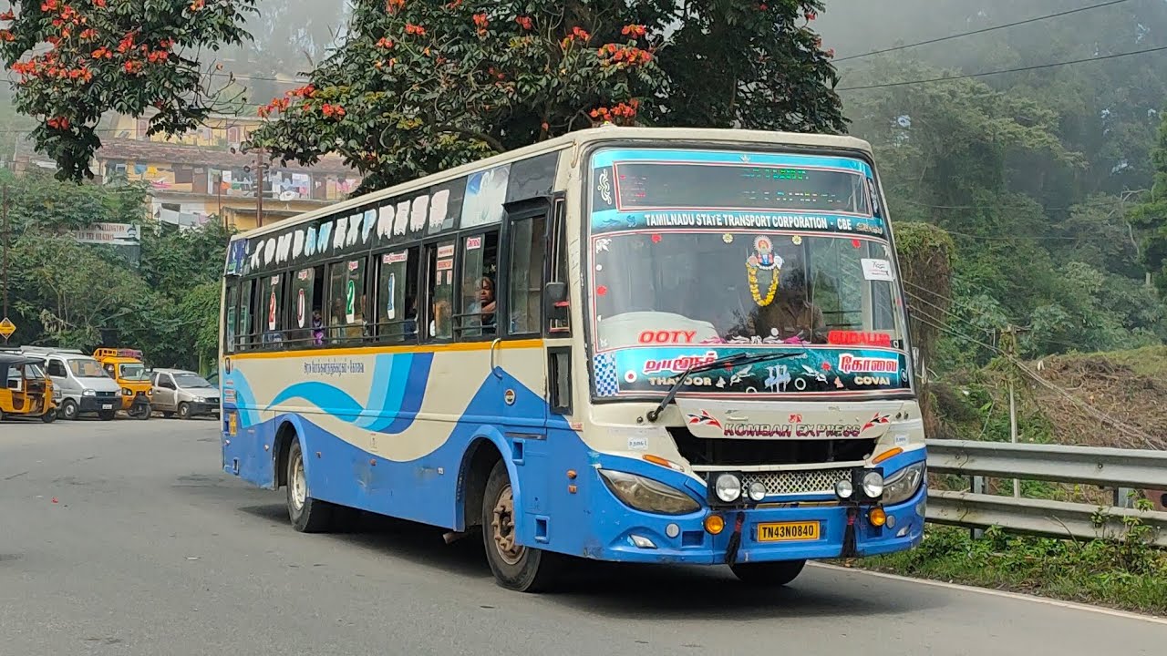 Ooty buses in hairpin bends ️💚 | Tnstc bus | Buscafe | #tnstc #bus # ...
