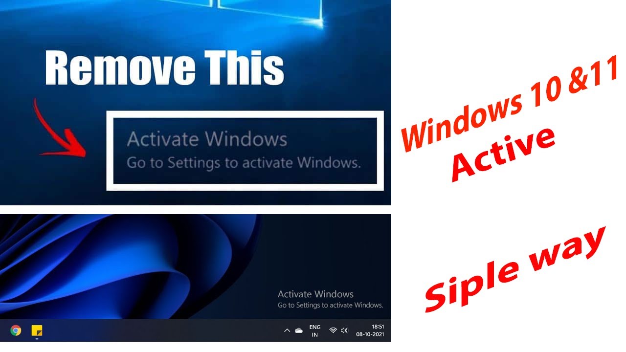 Windows 11 & 10 active simple way || MS Office Active - YouTube