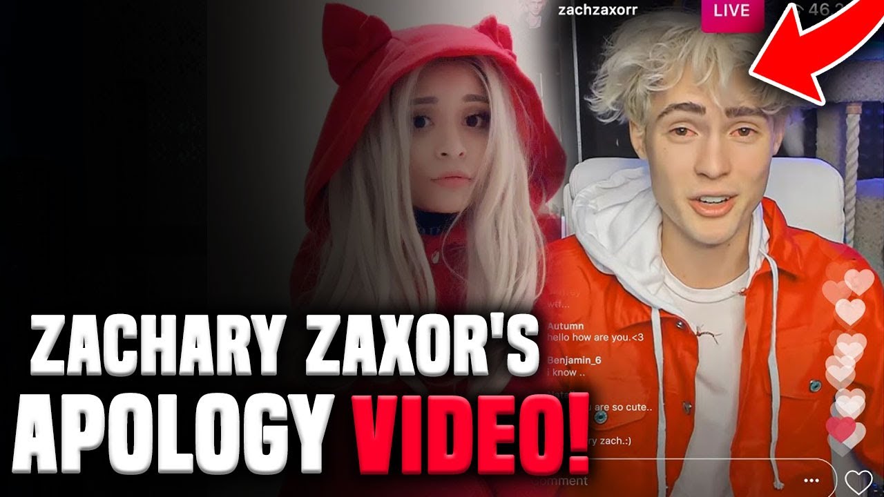 ZacharyZaxor's APOLOGY VIDEO to Alex Einstein - YouTube