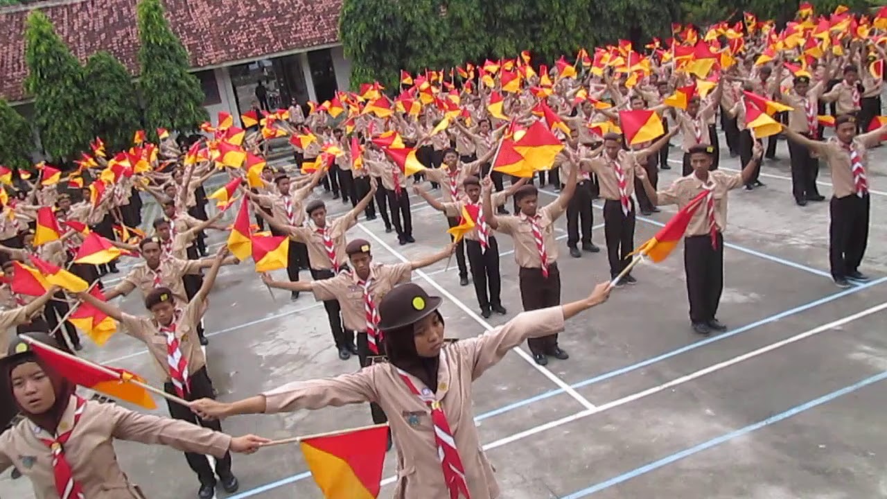 Semaphore Gangnam Style " Pramuka 22 oktober 2016" - YouTube