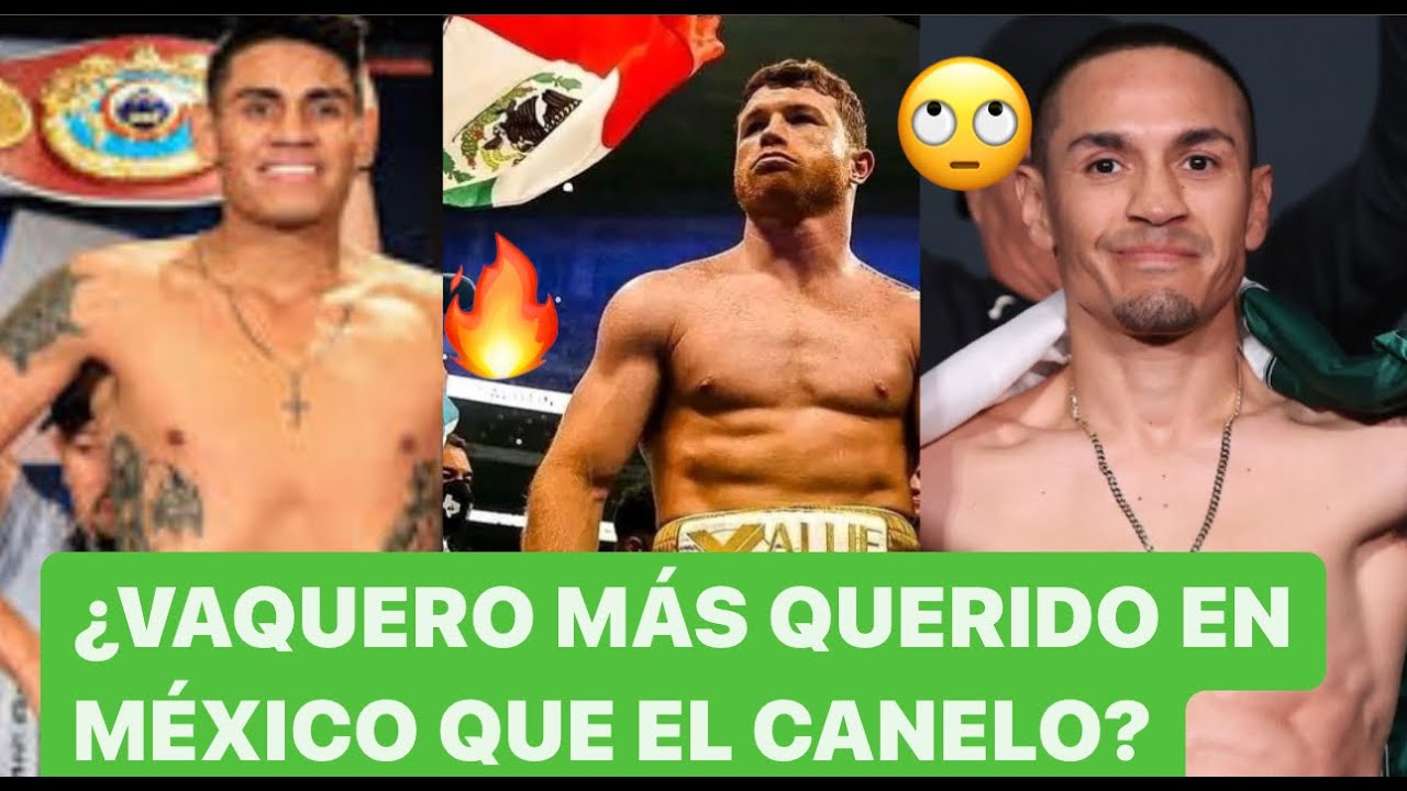 ¿VAQUERO TAN GRANDE COMO EL CANELO ALVAREZ Y EL GALLO ESTRADA? #canelo ...