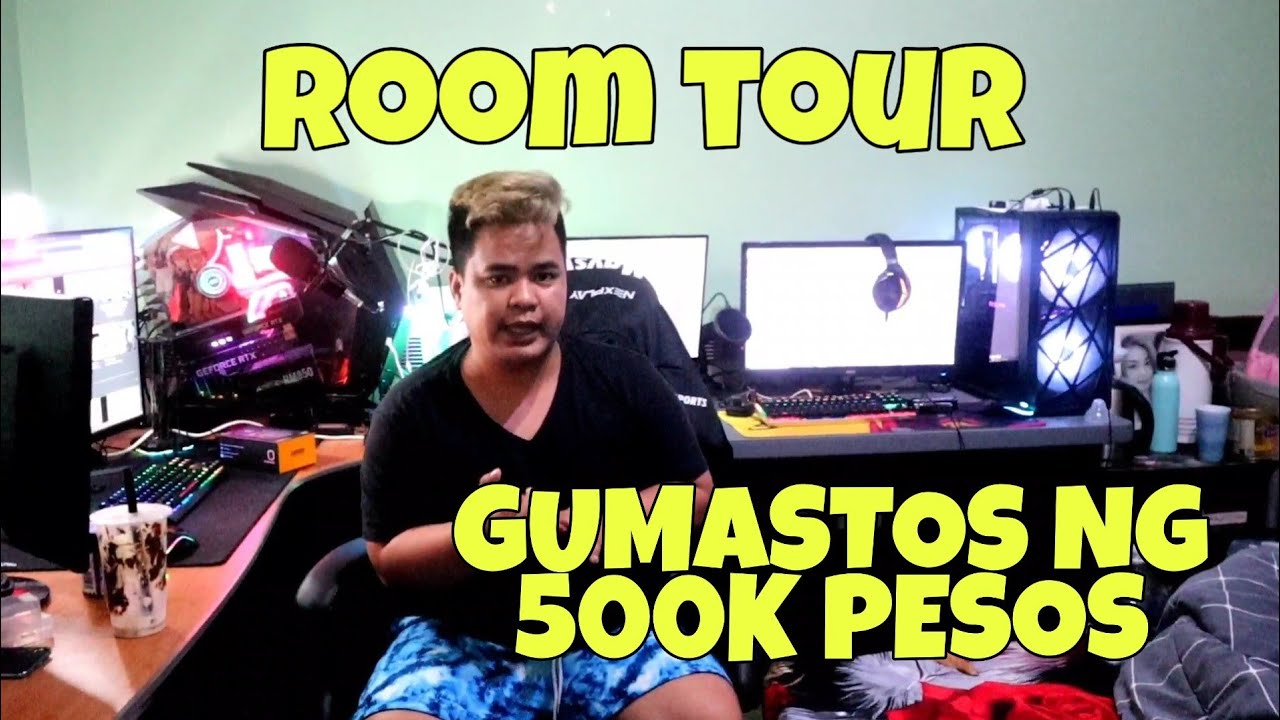 ROOM TOUR (GUMASTOS AKO 500K PESOS) - YouTube
