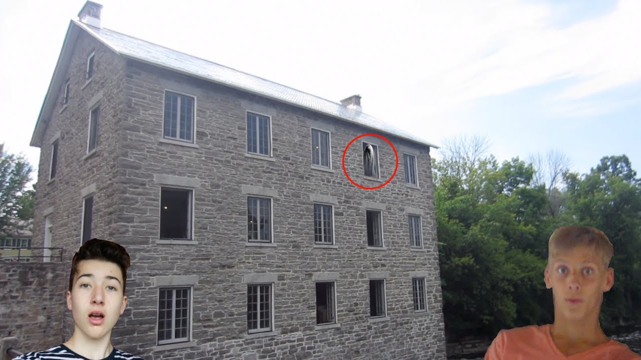 EXPLORING A HAUNTED MILL!!! (WATSON'S MILL) - YouTube