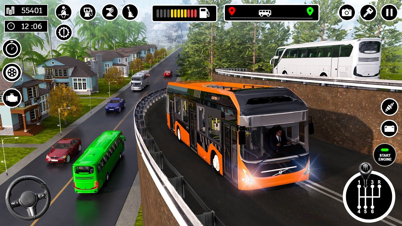 bus simulator indonesia game ||bas wala game || khelne wala game ...