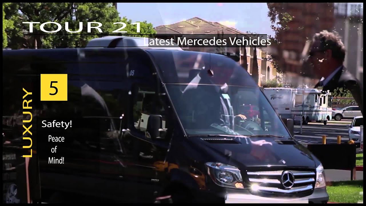 (Small Tour Bus Rental California) Mercedes Benz Sprinter-Grand Glen ...