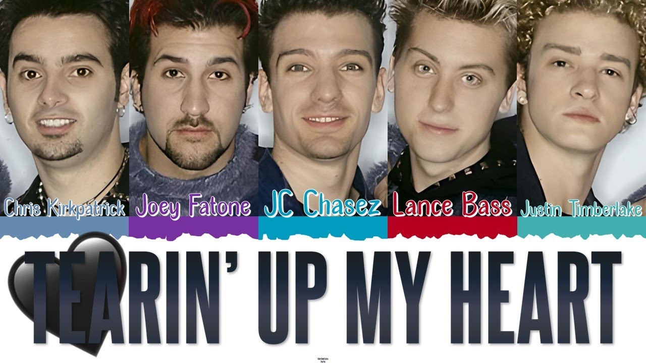 💔 *NSYNC - Tearin' Up My Heart [Color Coded Lyrics Eng|Esp] {Special ...