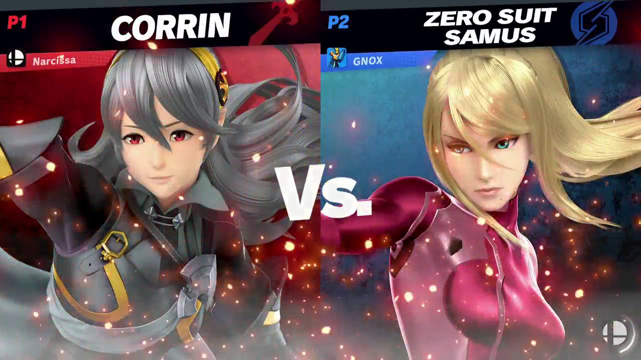 Narcissa (Corrin) vs GNOX (Zero Suit Samus) - YouTube