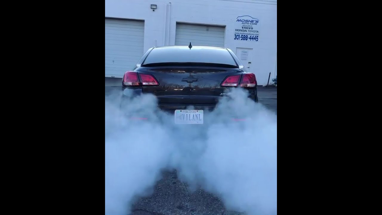 Chevy SS - Solo Cyclone Exhaust revs to 2000 RPM (4k) - YouTube