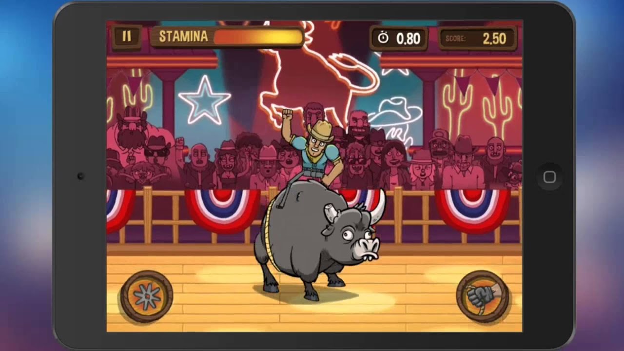 PBR: Raging Bulls геймплей (gameplay) HD качество - YouTube