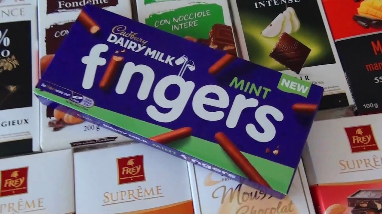 Some Lot's of Candies - Dairy milk Mint Fingers - YouTube