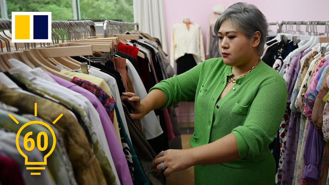 Chinese plus-size fashion retailer starts her own label - YouTube