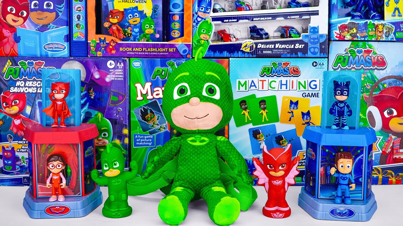 PJ Masks : 90 min Compilation - Satisfying Unboxing Power Heroes Hero ...