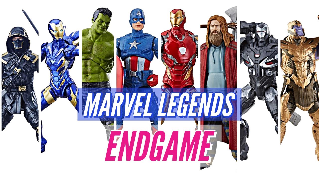 A guide to every AVENGERS ENDGAME MARVEL LEGENDS | Waves 1-3 - YouTube