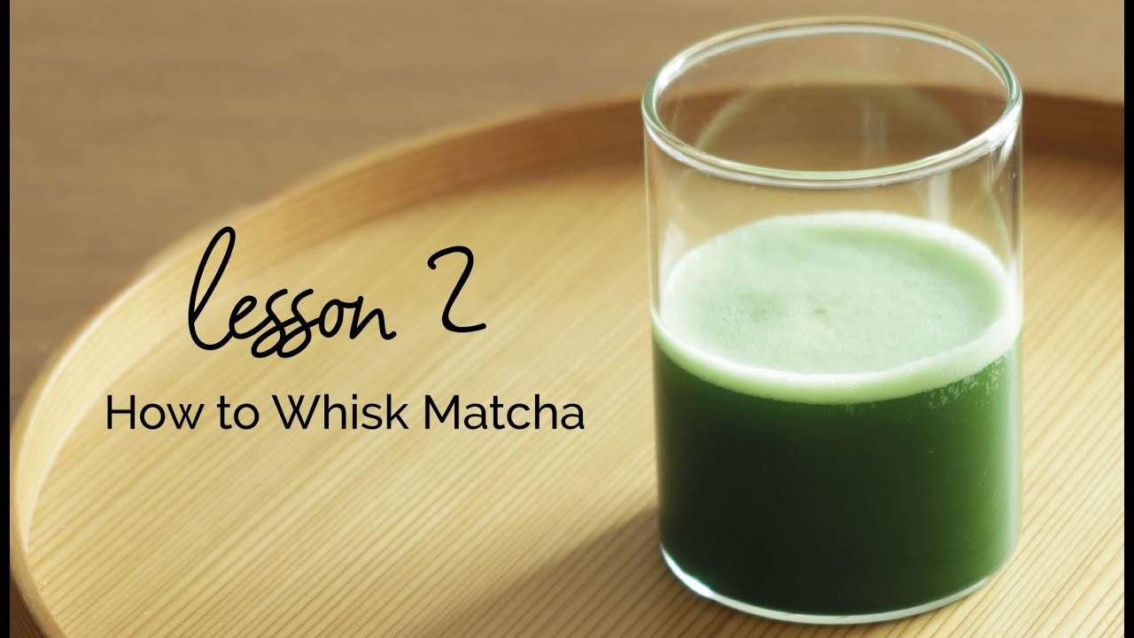 Making Matcha Lesson 2: How to Whisk Matcha Correctly! - YouTube