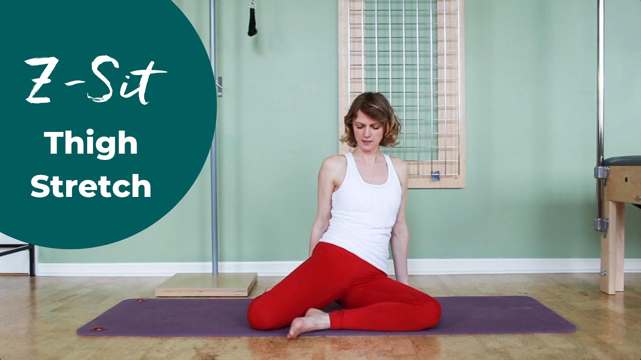 Z-Sit (Mermaid) Rectus Femoris Stretch on the Mat ⎮Pilates Encyclopedia ...
