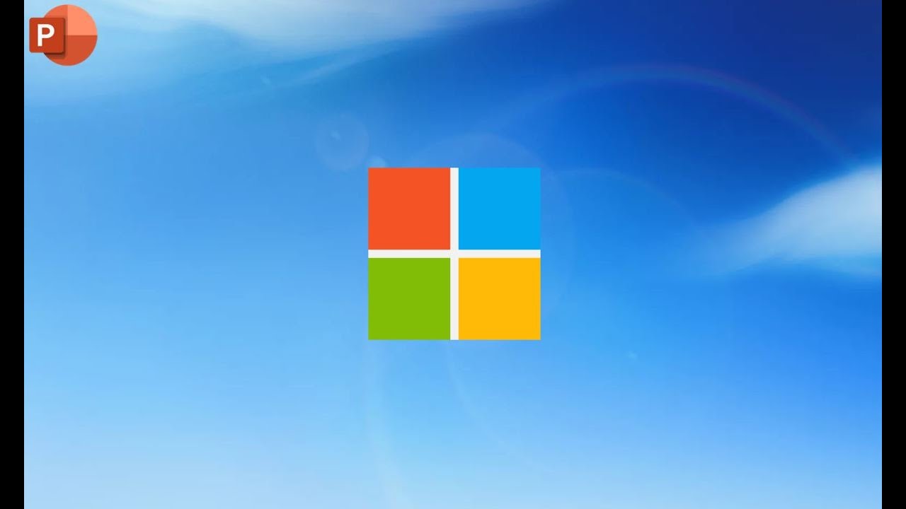 Logo Microsoft animation 2.0 (PPT) - YouTube