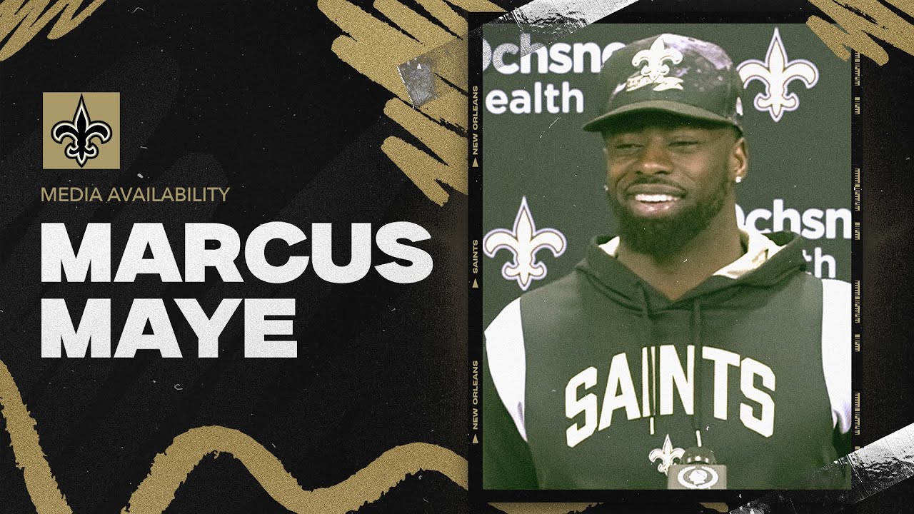 Marcus Maye on Saints Defense in Week 9 Win vs. Chicago Bears 11/6/2023 ...