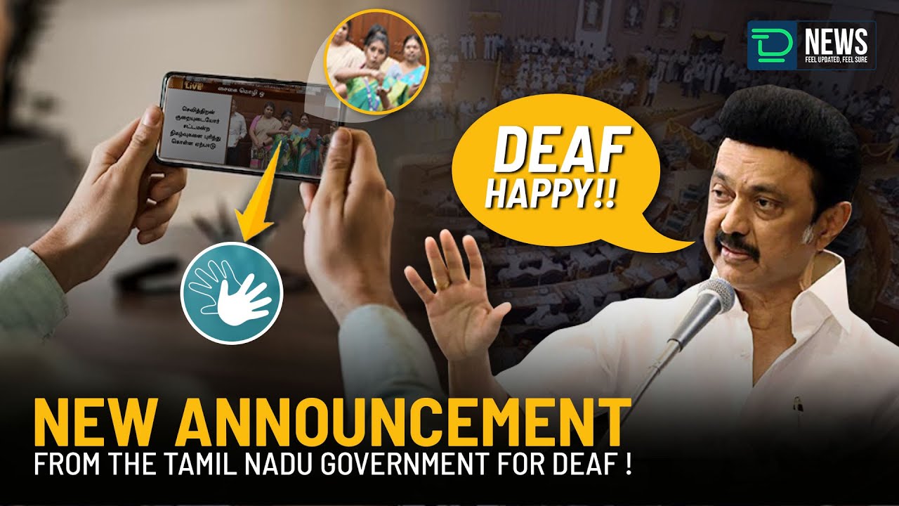 New announcement from the TN government for Deaf ! - Deaf happy in ...