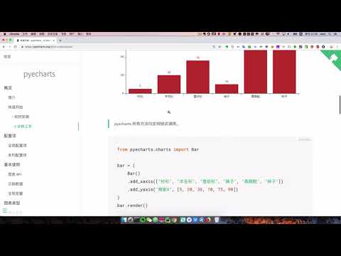 [ flask tutorial ] 17 flask使用pyecharts绘制图表 - YouTube