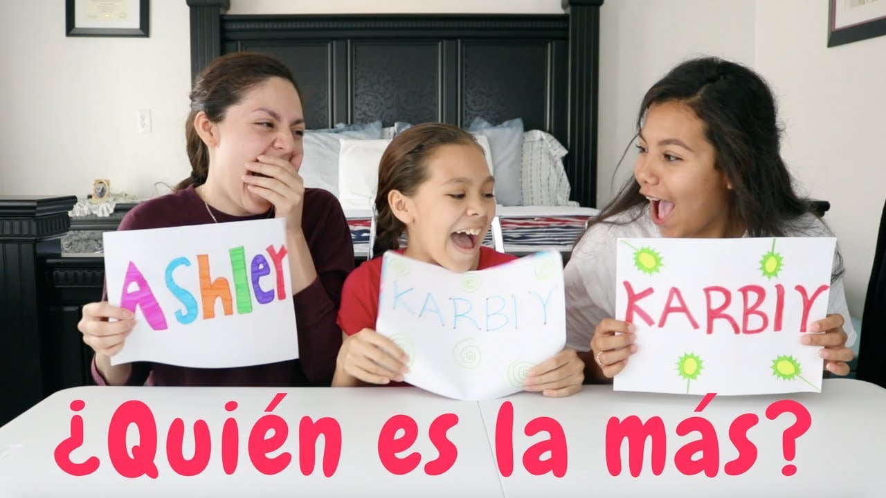 ¿Quién es la más? Who is More? TAG! - YouTube
