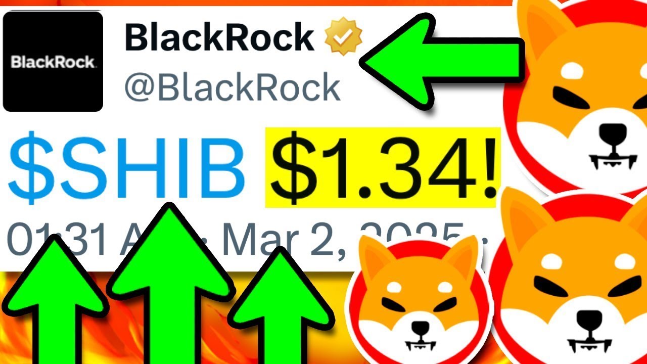 SHIBA INU: BLACKROCK GENIUS PLAN THAT WILL PUSH SHIBA INU TO $1! (CRAZY ...