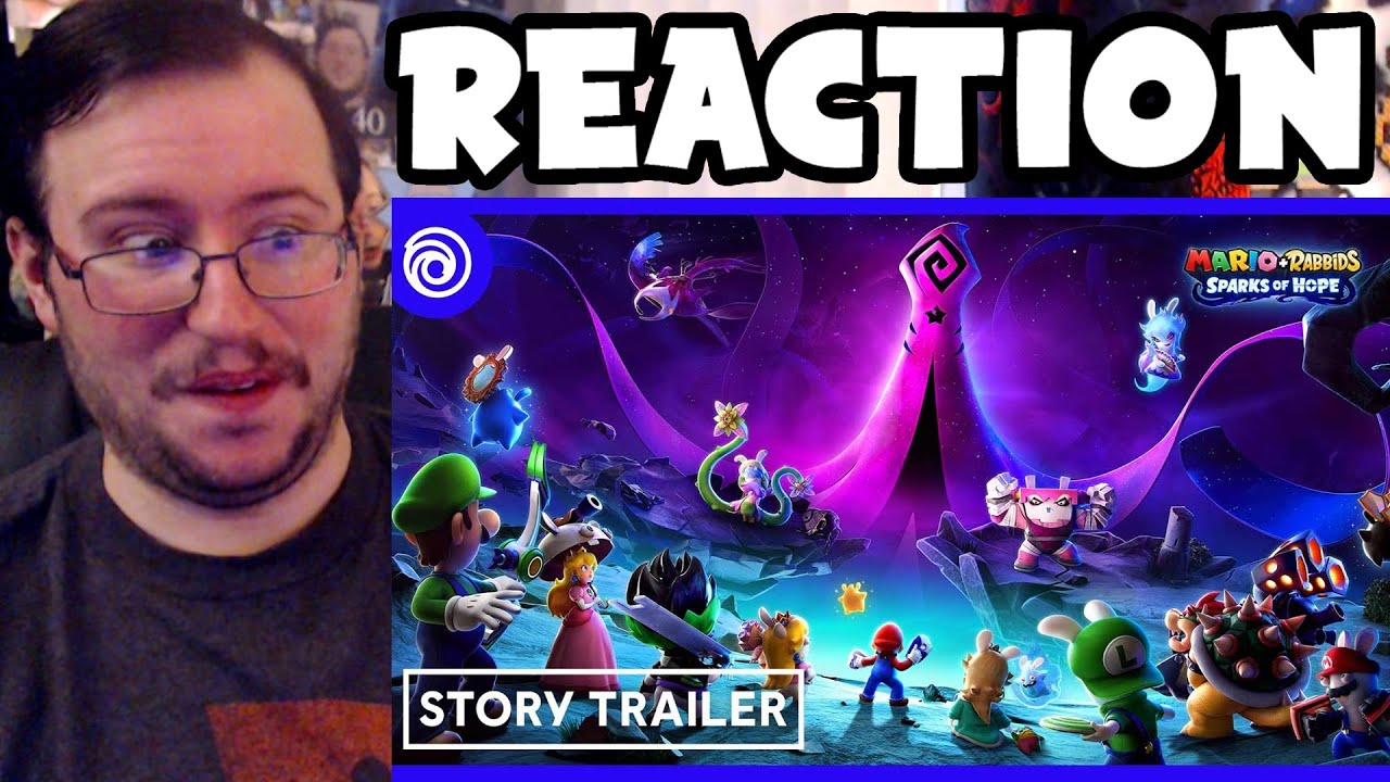 Gor's "Mario + Rabbids Sparks of Hope" Story Trailer REACTION - YouTube
