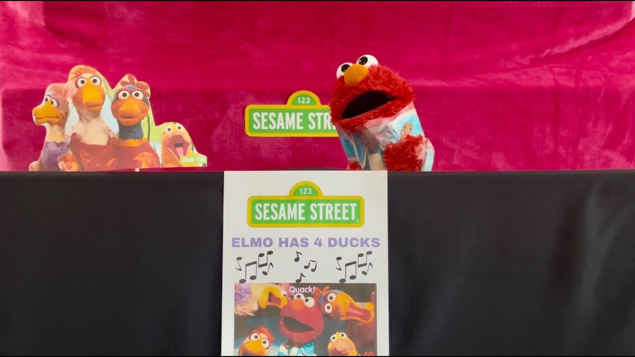 Sesame Street ELMO HAS 4 DUCKS 🎶 A KD Productions Puppet Show - YouTube