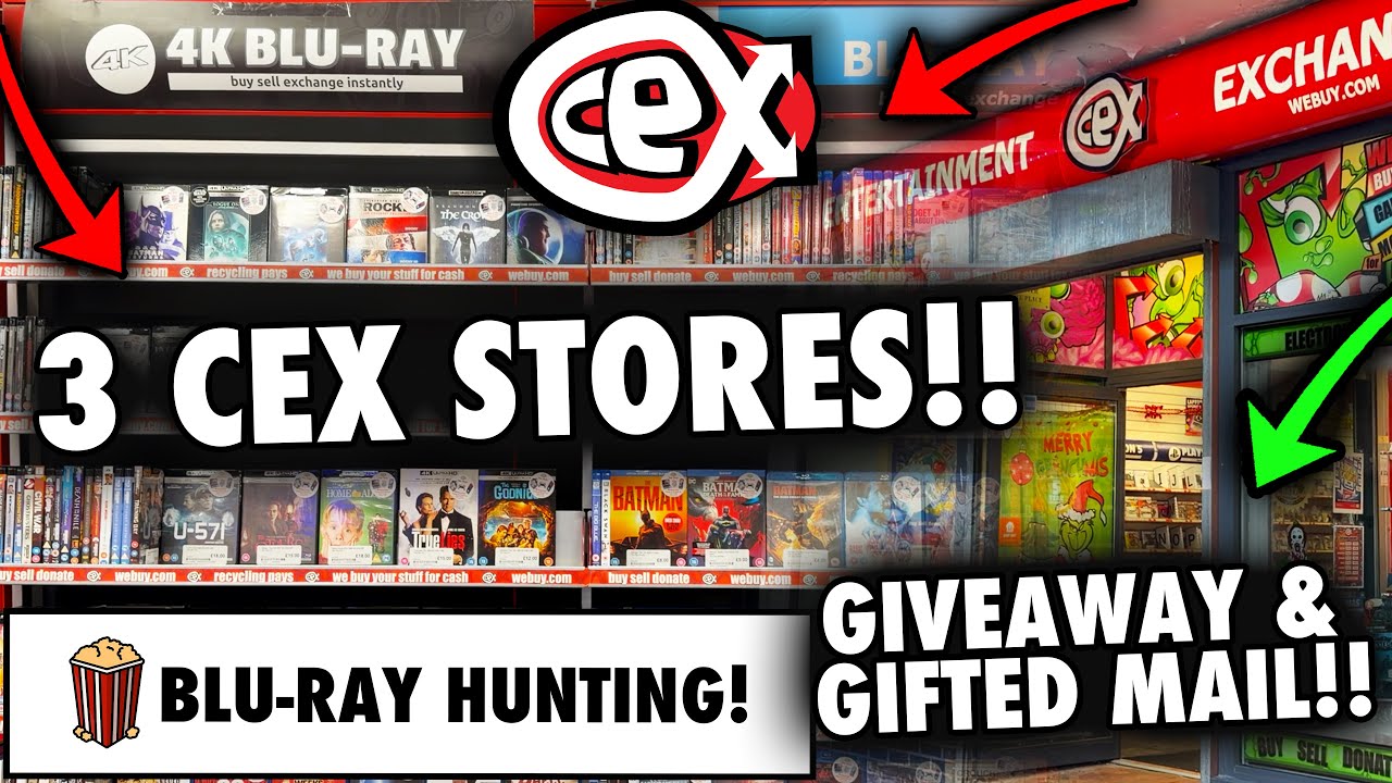 Blu-ray Hunting - CEX & CHARITY HUNTING, GIFTED ITEMS, GIVEAWAY WINNER ...