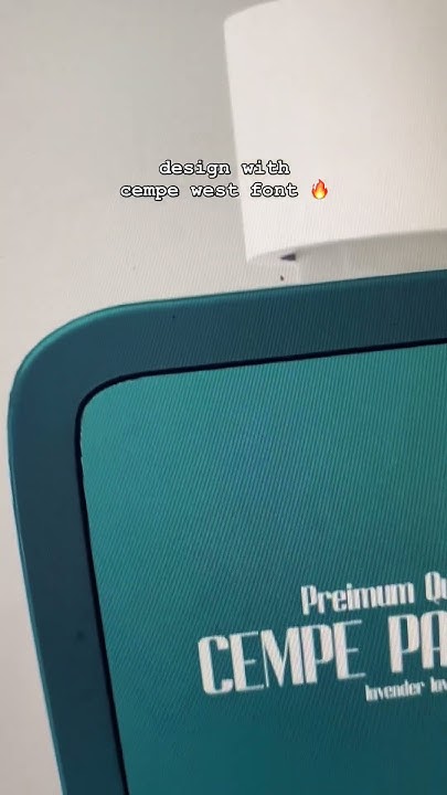 Introducing Cempe West: The Modern Sans Serif Font! #creativedesign # ...