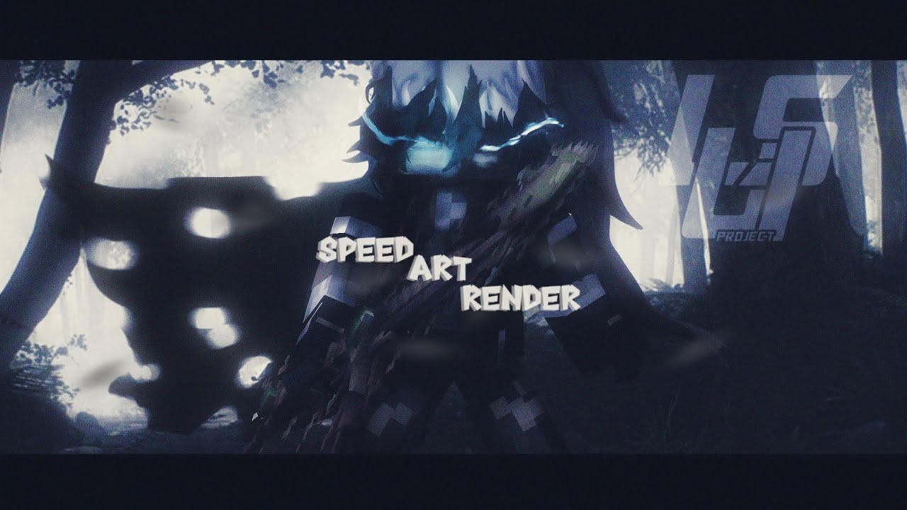 SPEED ART RENDER MINECRAFT -edit in ° IBISPAINT X ° - YouTube