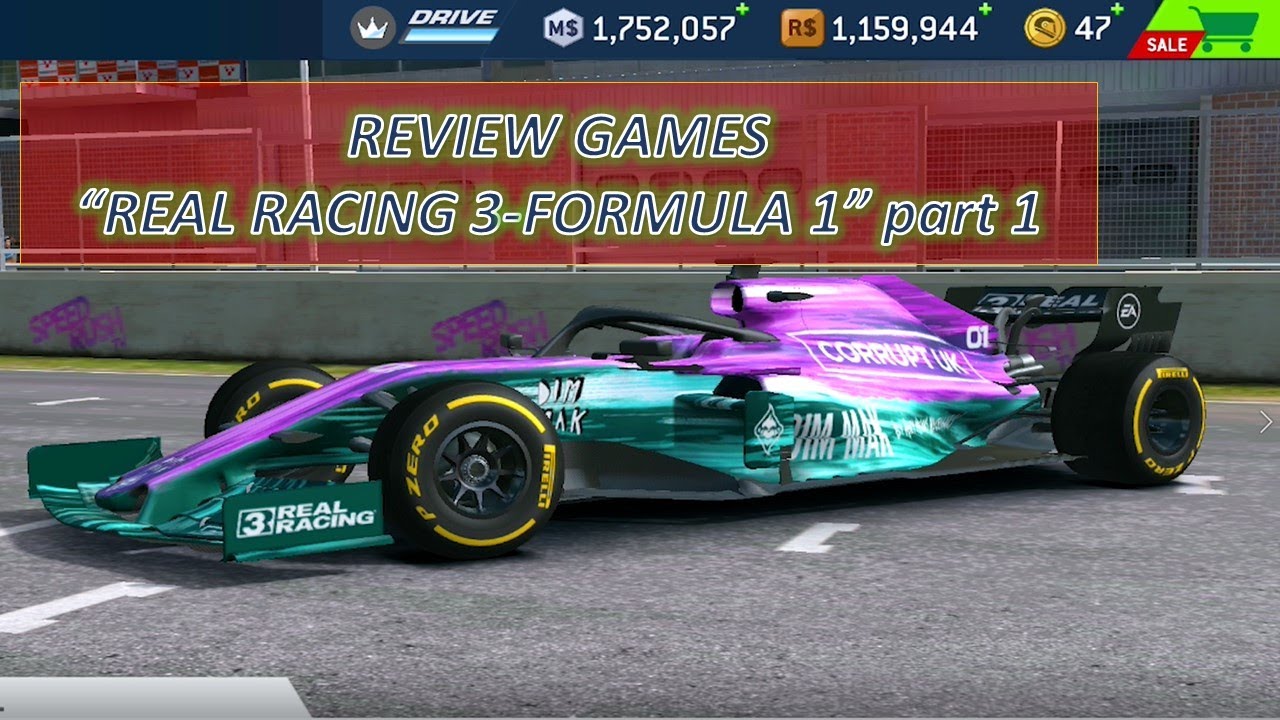 Real Racing 3 (Formula 1) Review Games Part 1 - YouTube