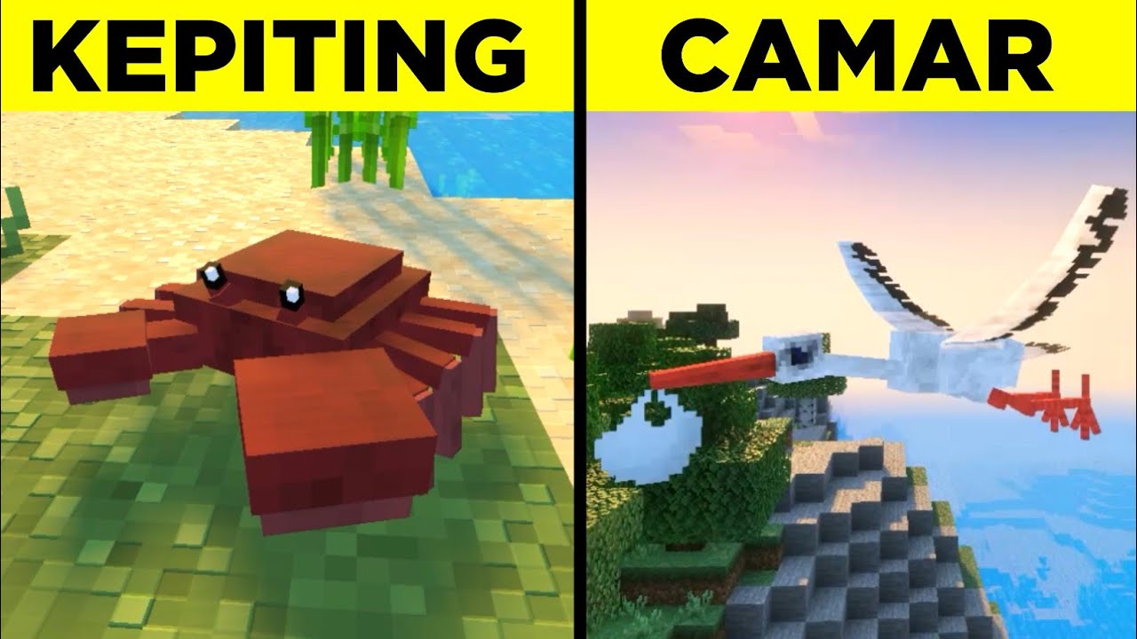 56 Mob Baru Di Minecraft! - YouTube