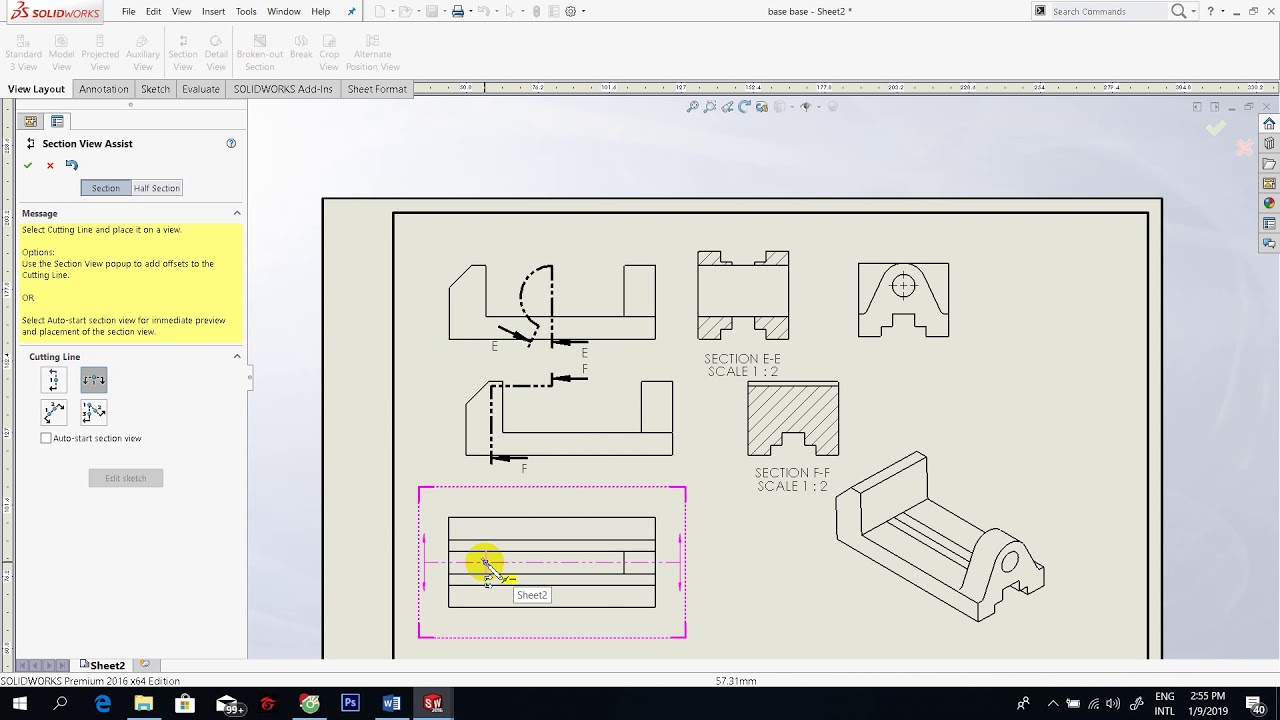 View layout trong Solidworks - YouTube