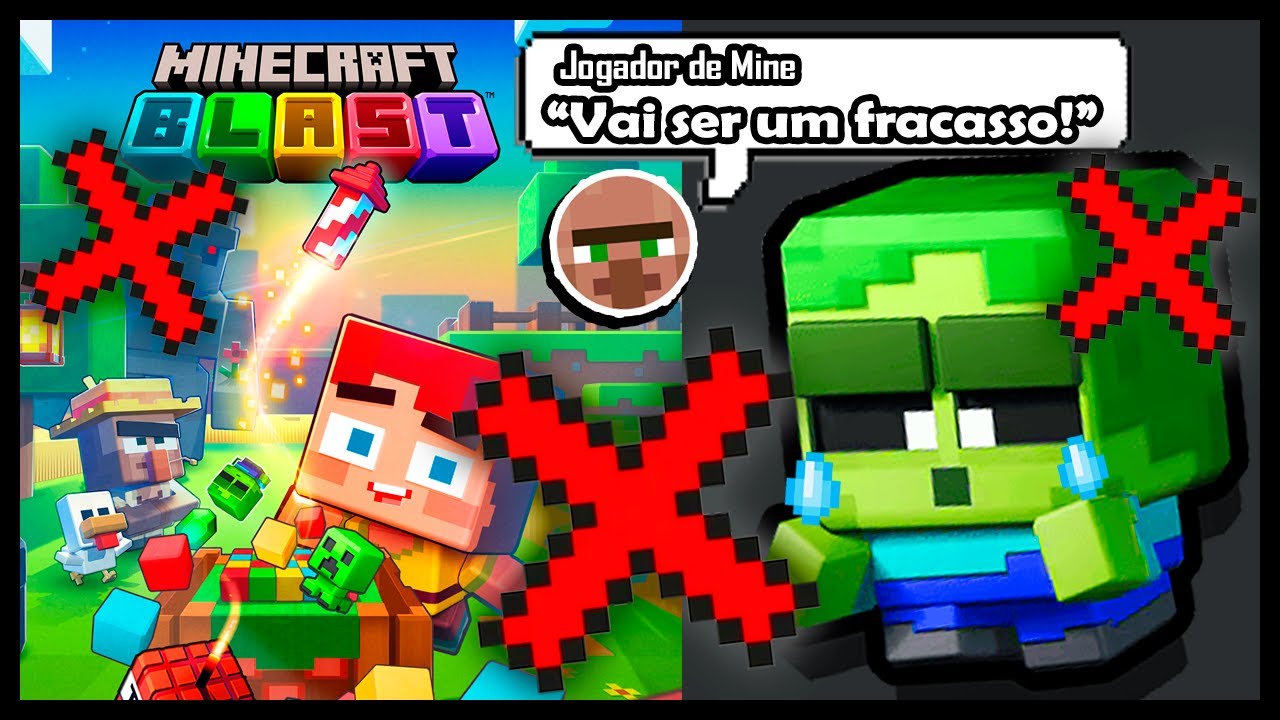 A COMUNIDADE ESTÁ CRITICANDO O NOVO MINECRAFT BLAST ANTES DO LANÇAMENTO ...